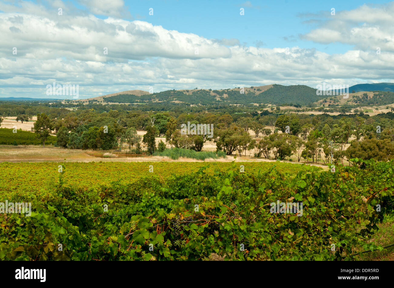 The Pyrenees from Warrenmang, Moonambel, Victoria, Australia Stock ...