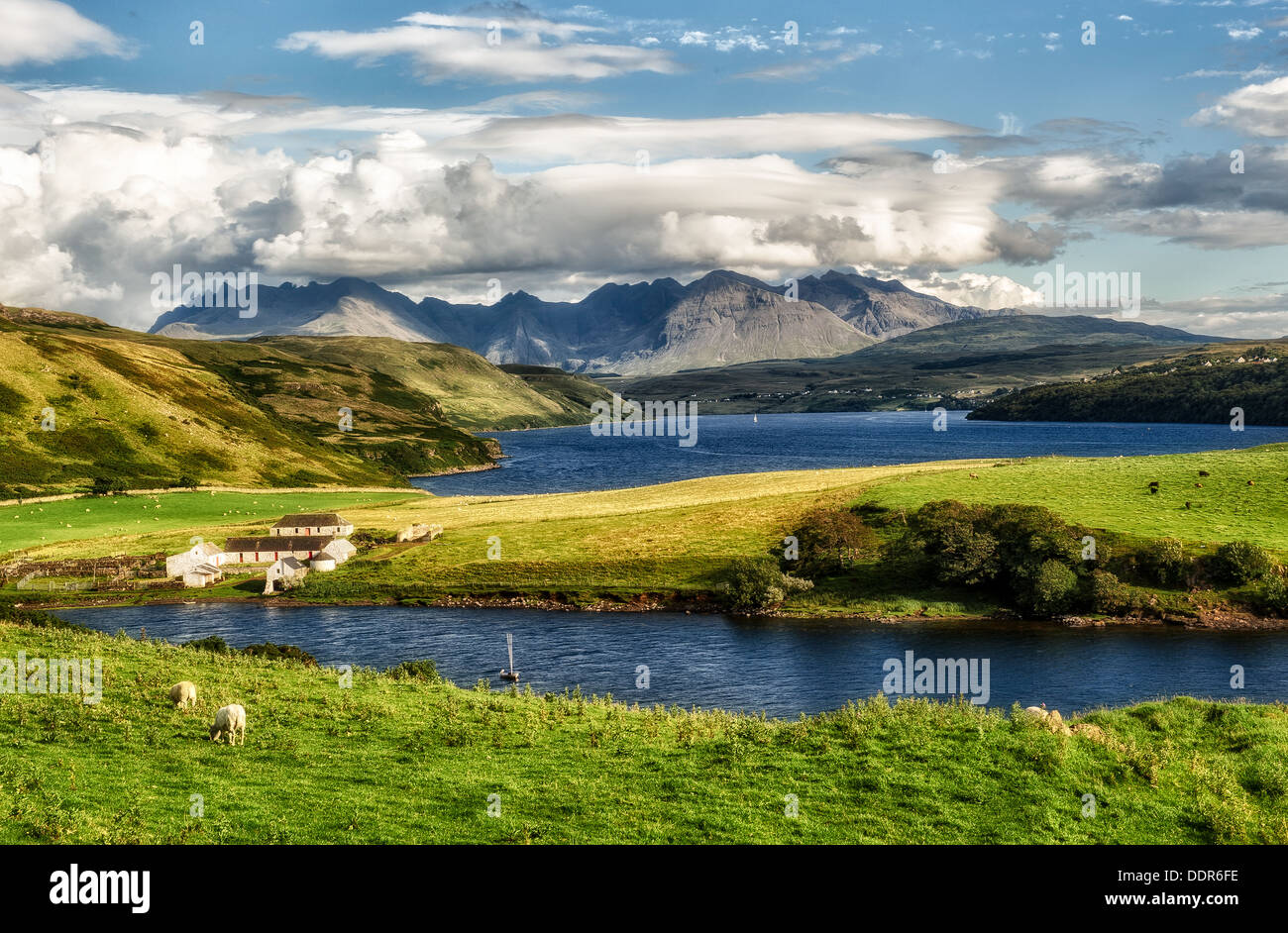 Isle of Skye landscape Stock Photo - Alamy