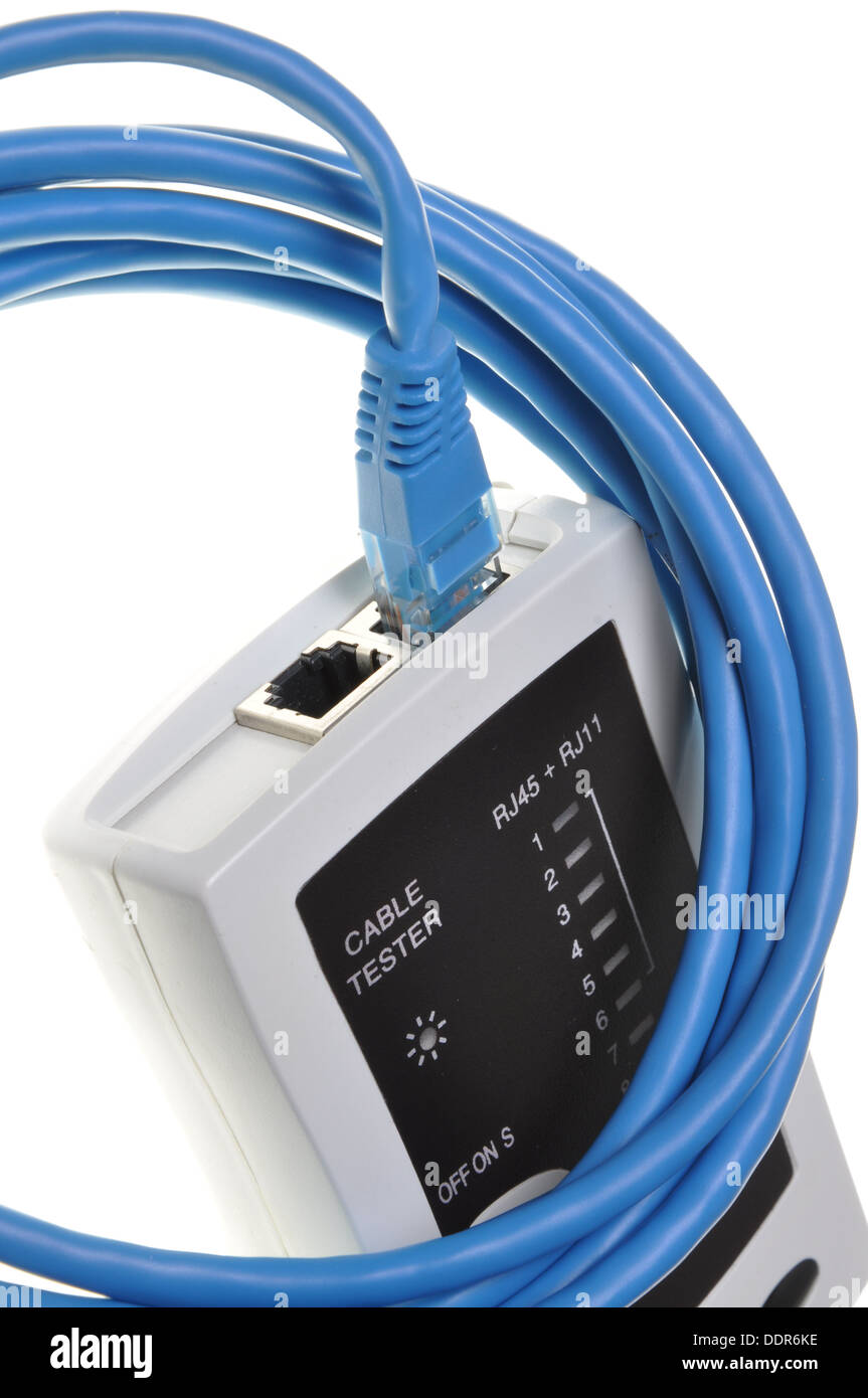 Lan tester hi-res stock photography and images - Alamy