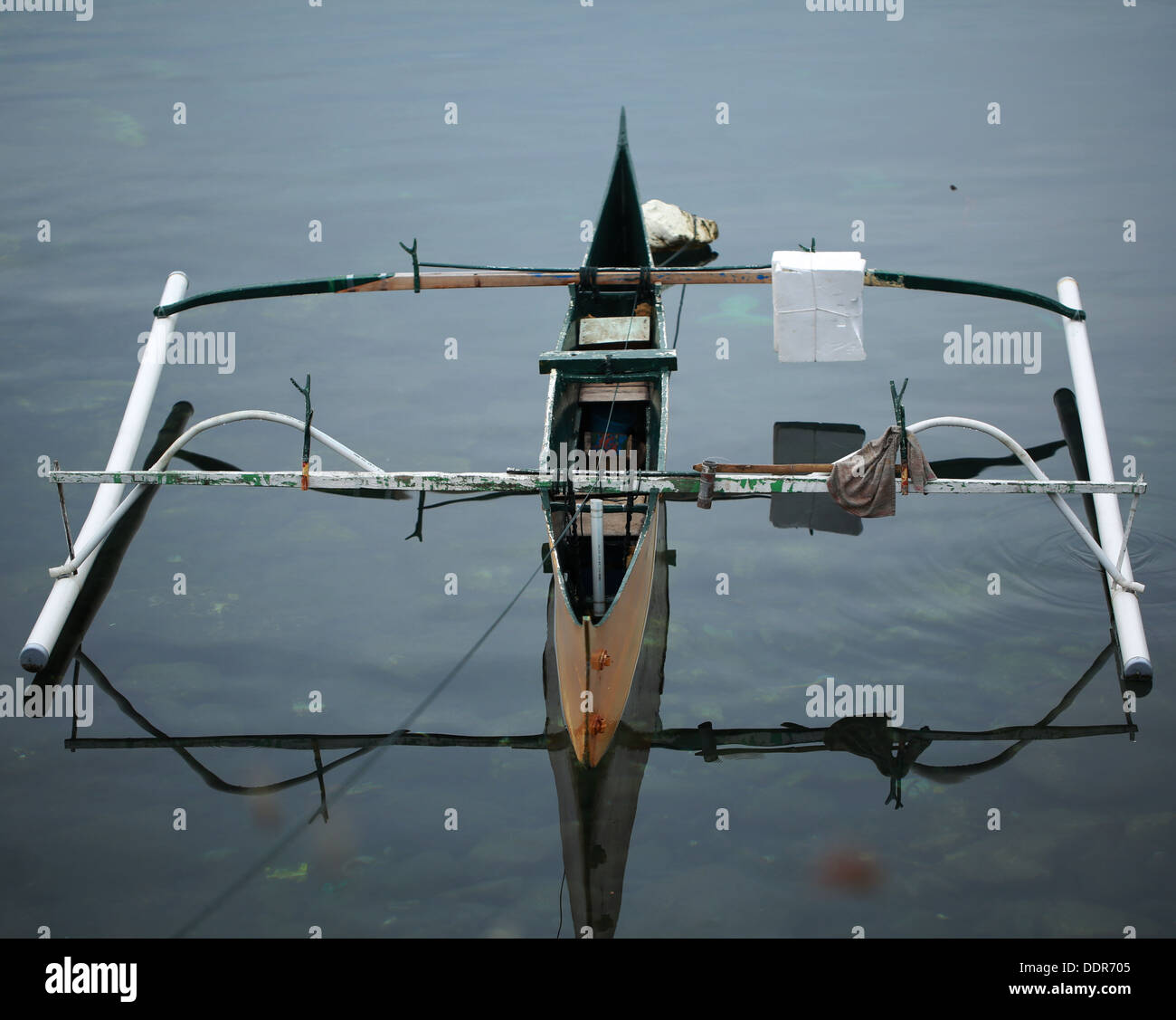 Traditional boat on the water Stock Photo - Alamy