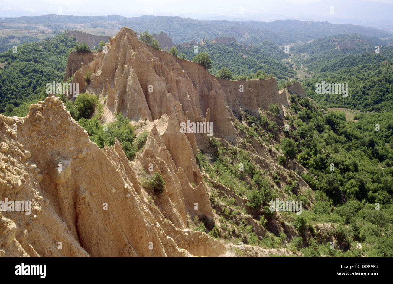 Melnik earth pyramids hi-res stock photography and images - Alamy