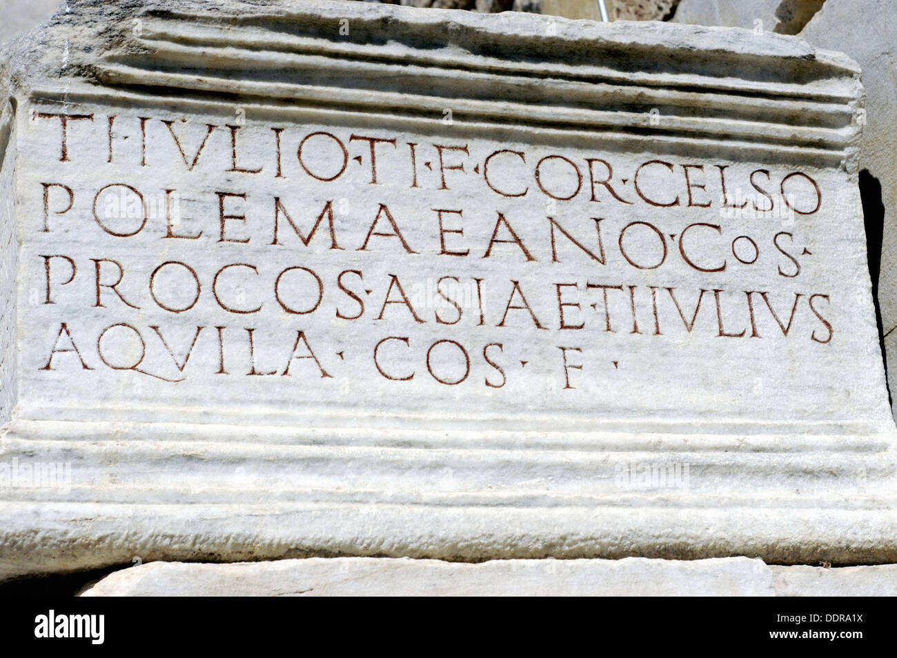Latin inscriptions hi-res stock photography and images - Alamy