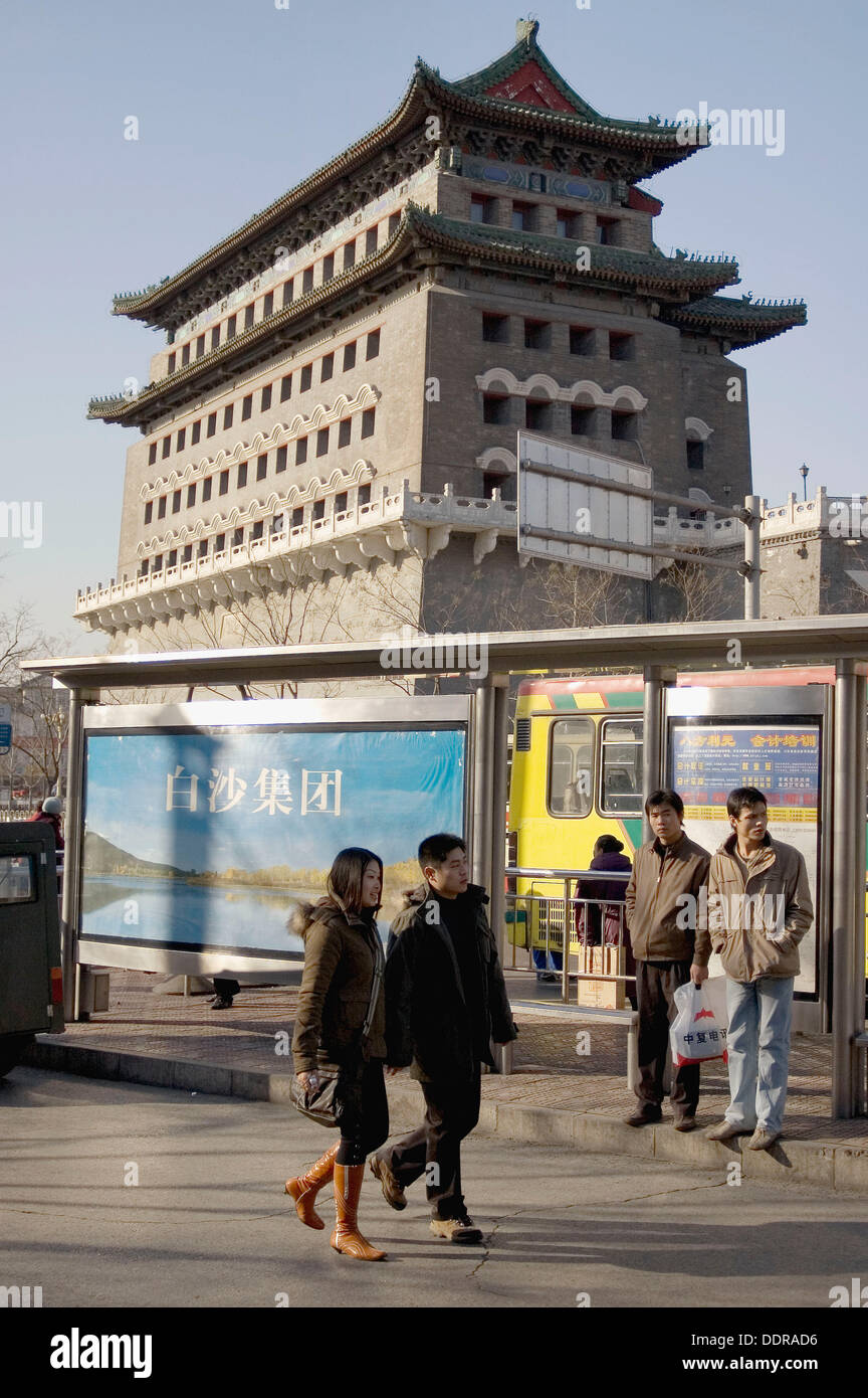 Beijing china front walking city hi-res stock photography and images ...
