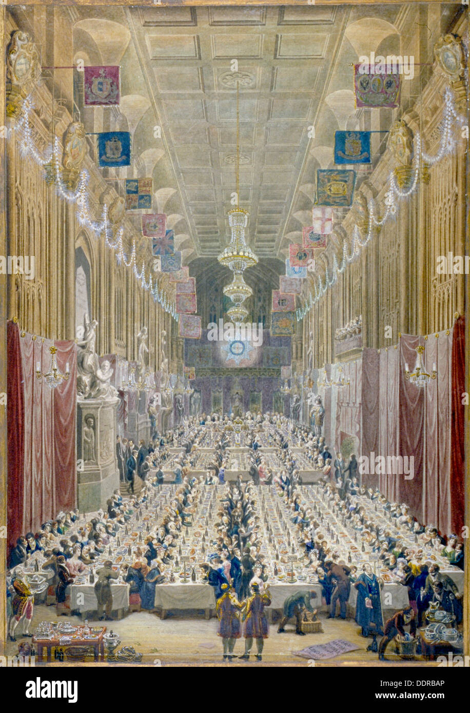 London guildhall lord mayors banquet hi-res stock photography and ...