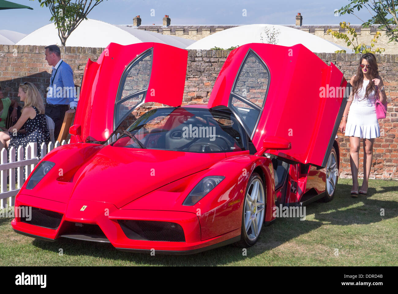 Ferrari Car On Display High Resolution Stock Photography and Images - Alamy