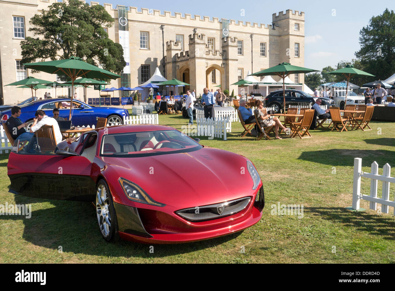 Syon Park, London, UK. 04th Sep, 2013. Rimac hybrid super car on ...