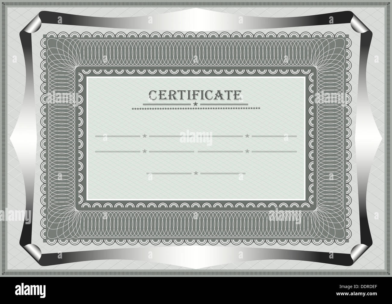 Frame for official document Stock Photo - Alamy