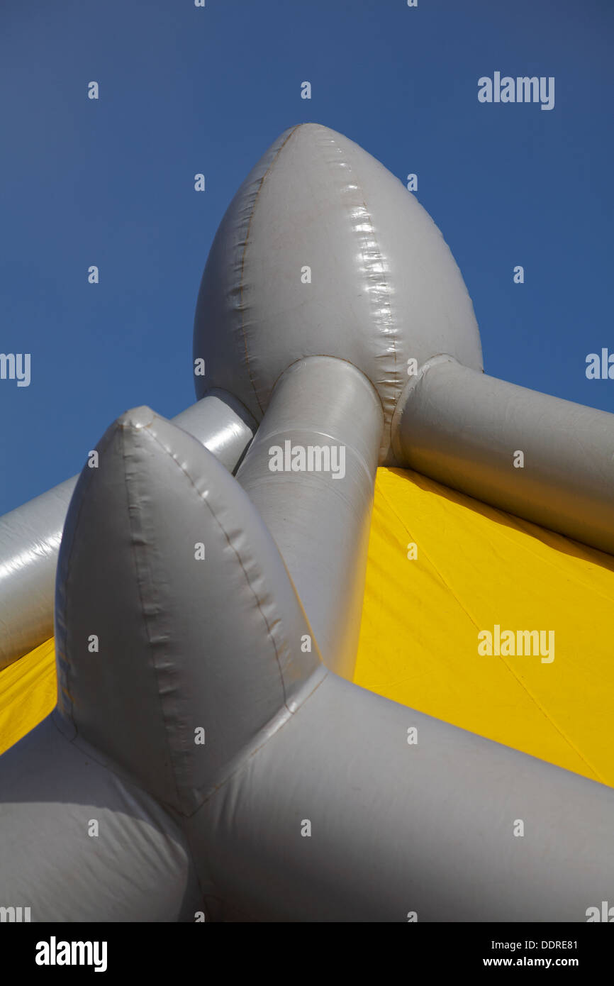 Exterior of the Amococo Luminarium at Bournemouth in September Stock ...