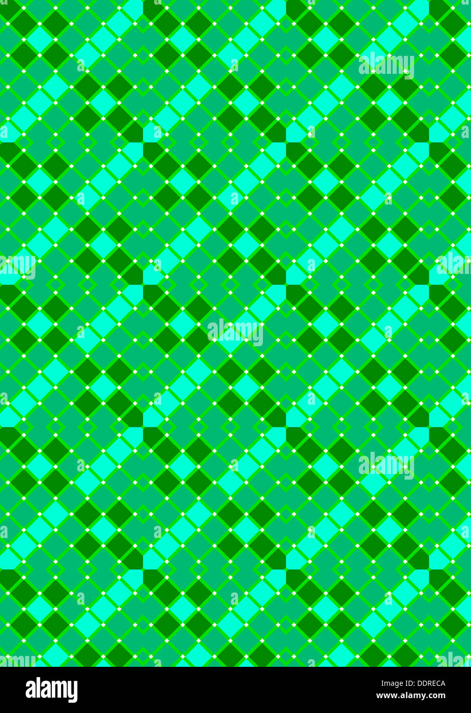 Green checkered background with squares green shades Stock Photo - Alamy
