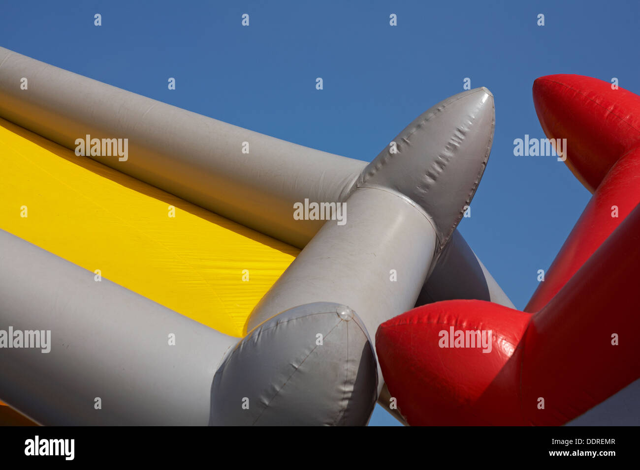 exterior of the Amococo Luminarium at Bournemouth in September Stock ...