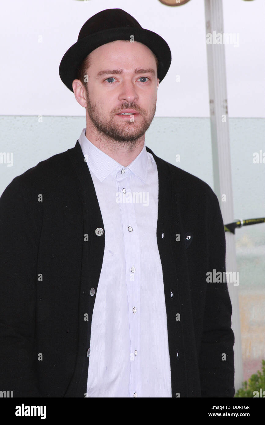 Moscow, Russia. 06th Sep, 2013. Justin Timberlake promotes "Runner ...