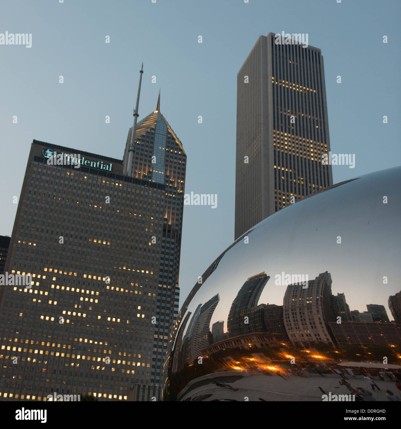 Prudential buildings chicago illinois usa hi-res stock photography and ...