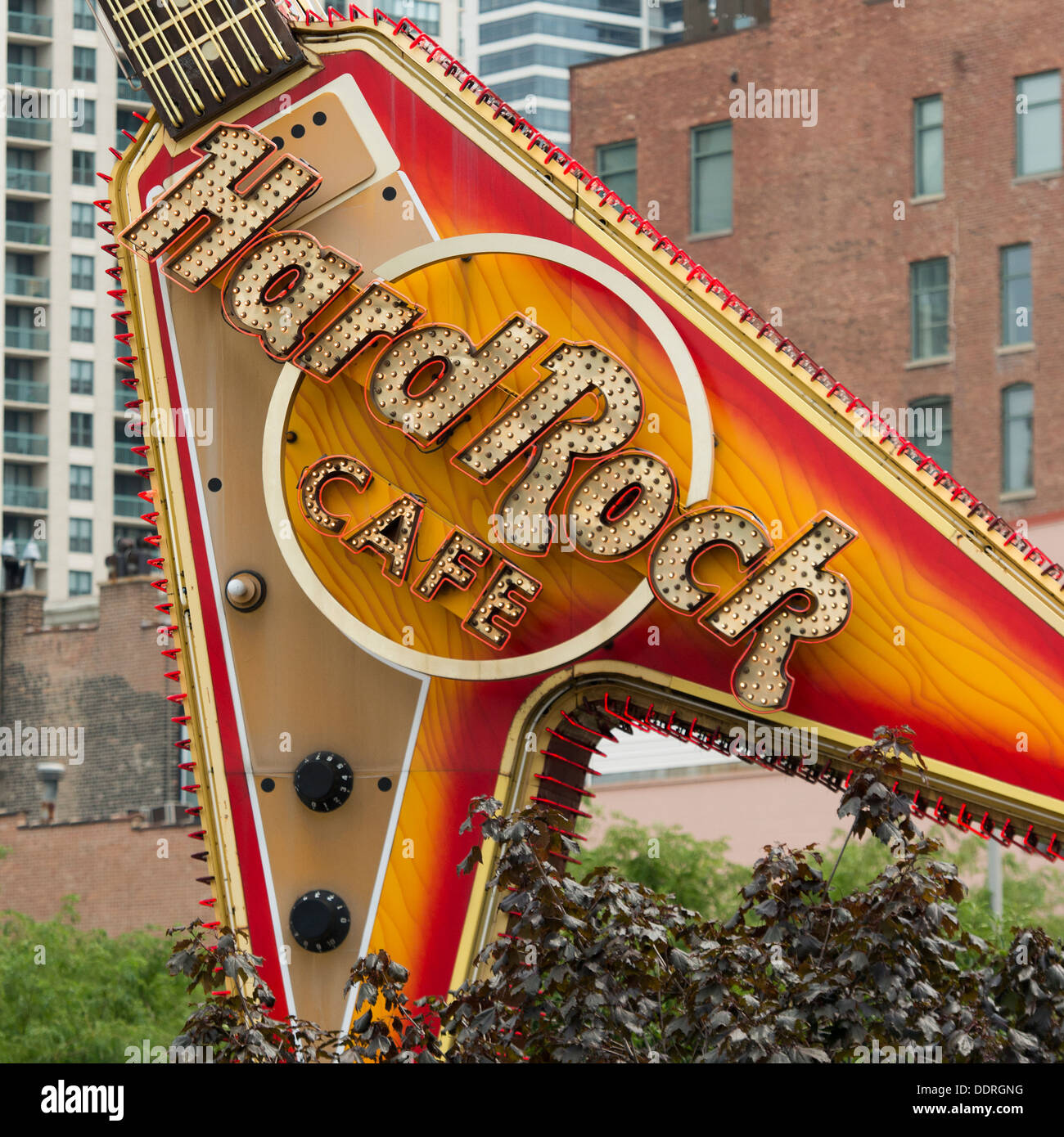 Chicago rock cafe hi-res stock photography and images - Alamy