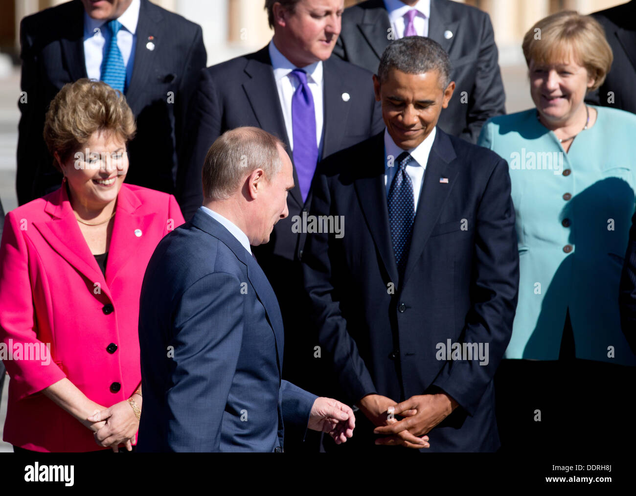 St. Petersburg, Russia. 06th Sep, 2013. Brazilian President Dilma ...