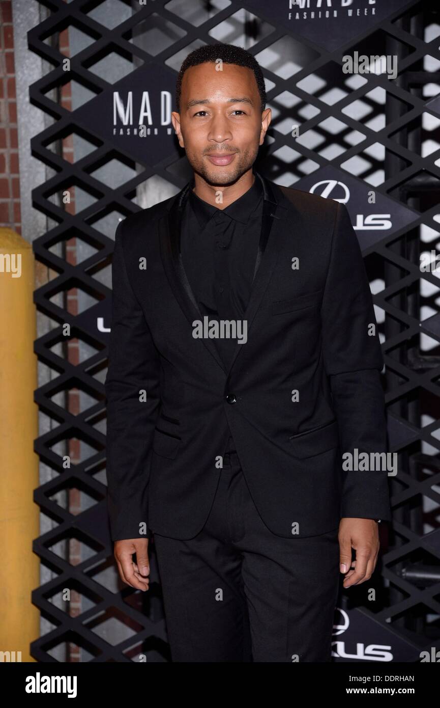 New York, NY. 5th Sep, 2013. John Legend at arrivals for The Lexus ...