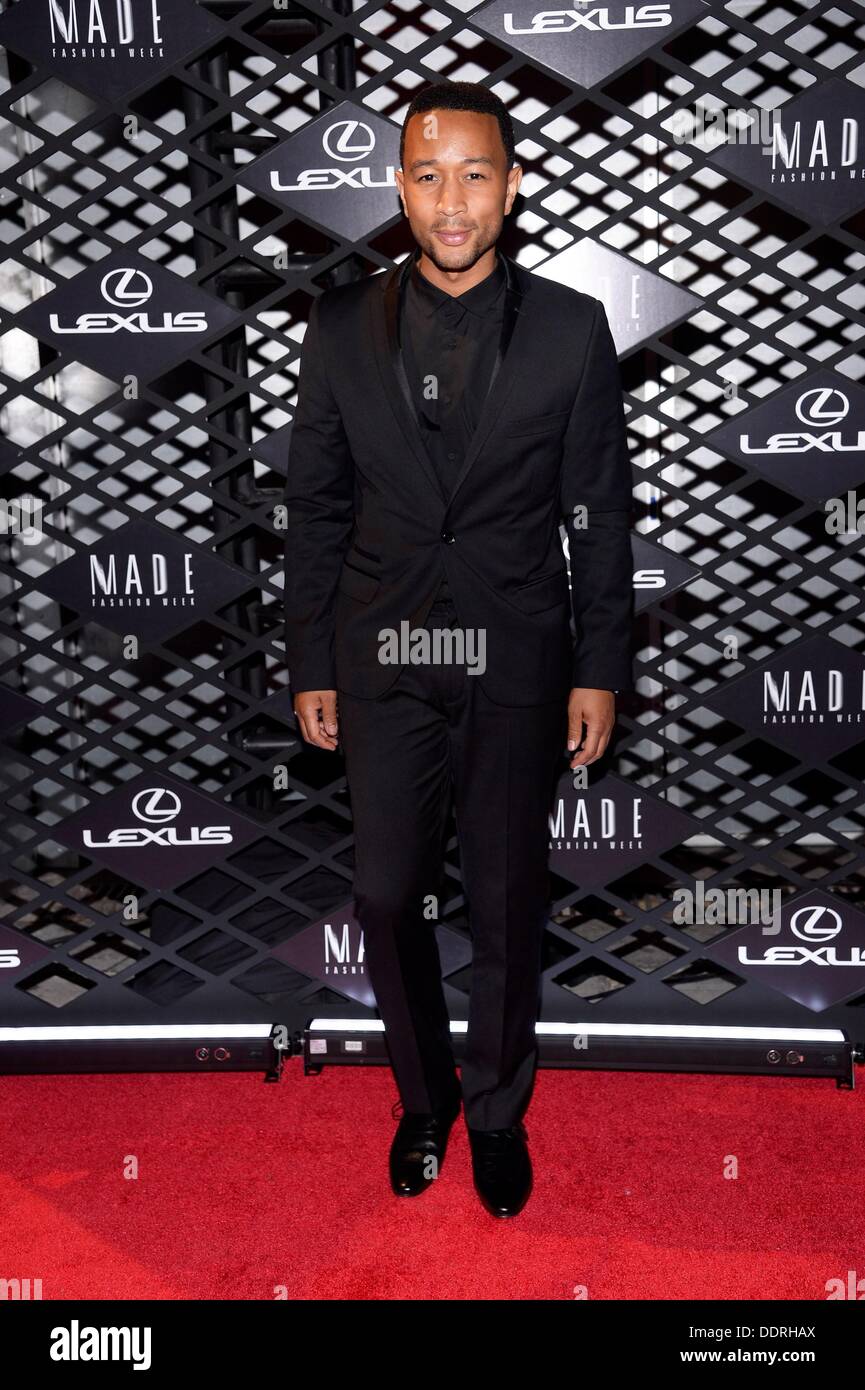 New York, NY. 5th Sep, 2013. John Legend at arrivals for The Lexus ...