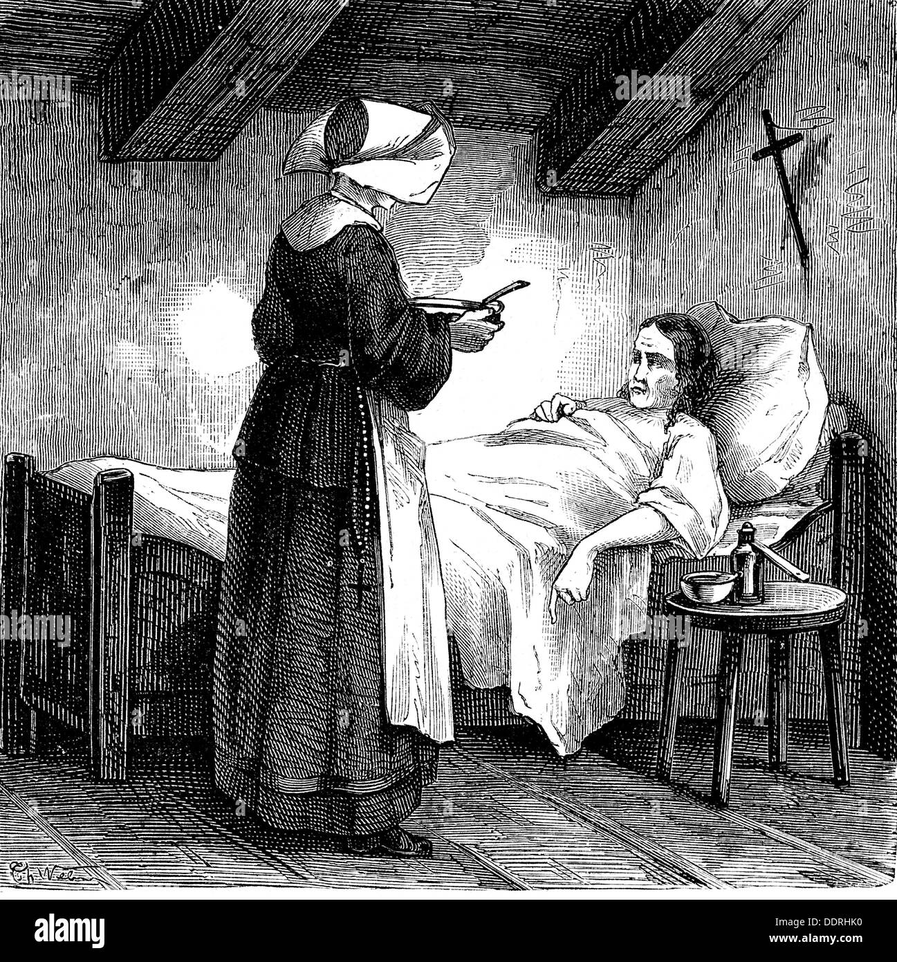 Sick Black Man 1800s