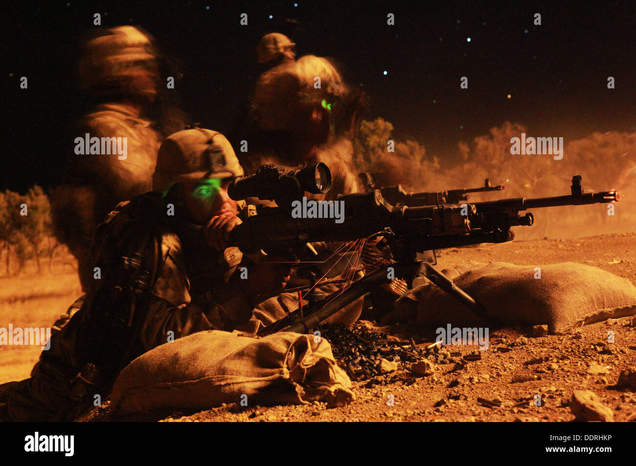 Lance Cpl. Justin Oates, machine gunner, Weapons Platoon, Lima Company ...