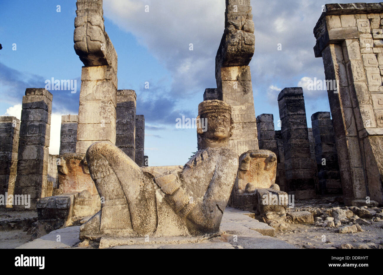 Chac mool temple hi-res stock photography and images - Alamy