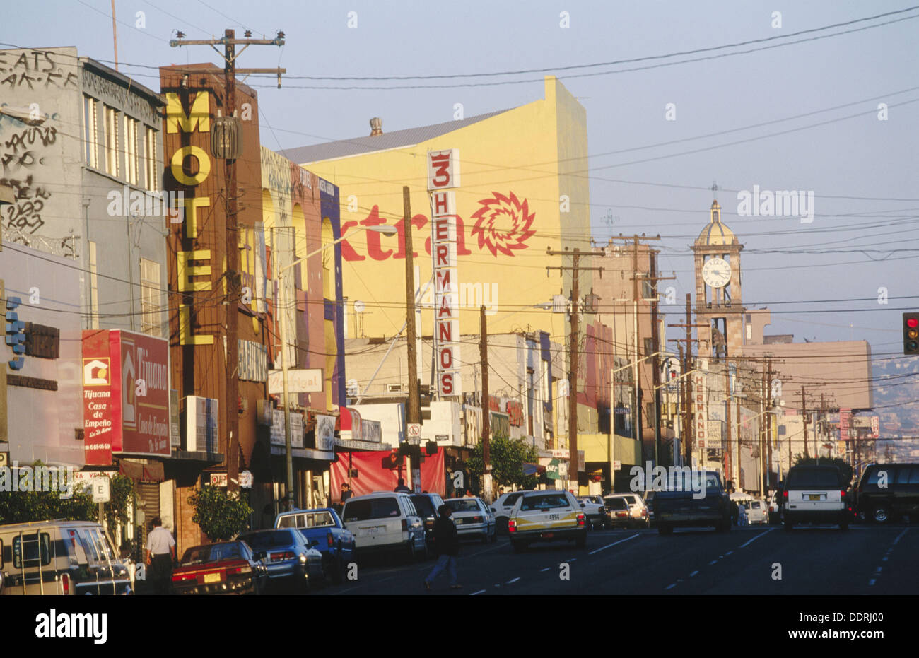 Tijuana mexico traffic hi-res stock photography and images - Alamy