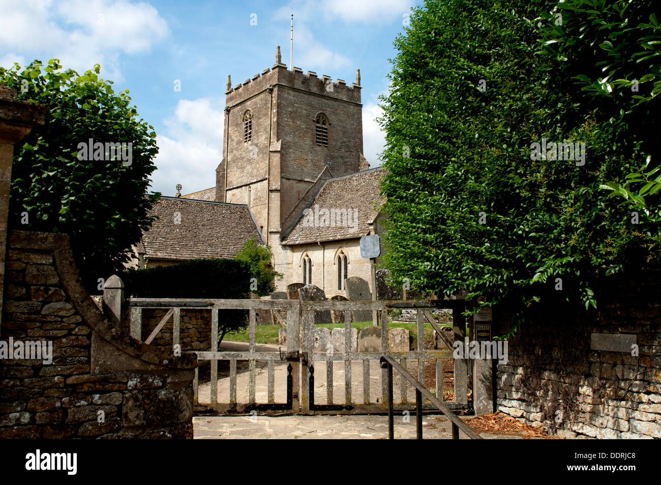St. John the Baptist Church, Great Rissington, Gloucestershire, England ...