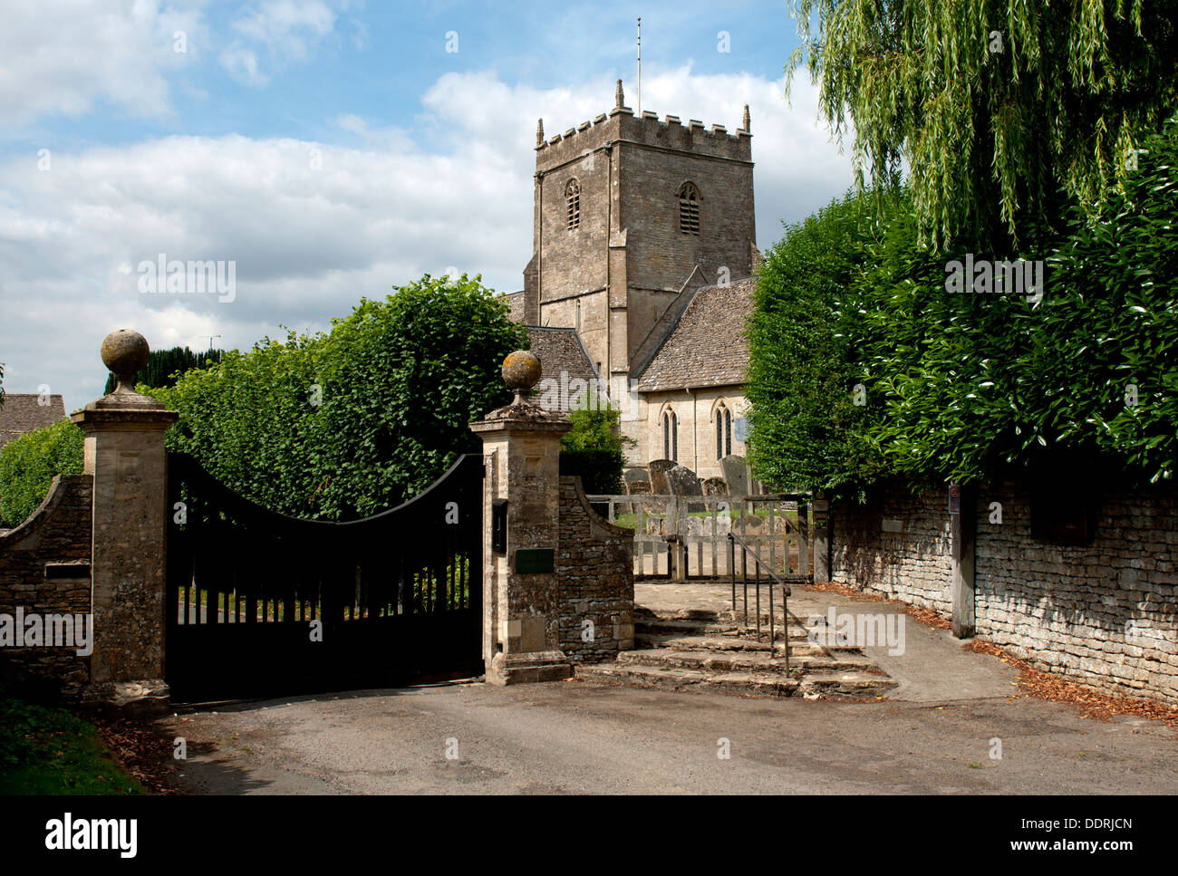 St. John the Baptist Church, Great Rissington, Gloucestershire, England ...