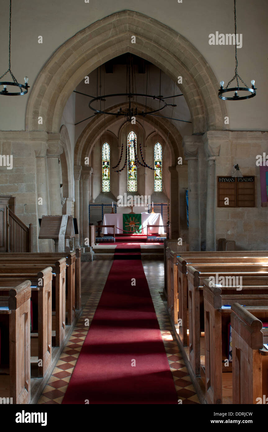 St. John the Baptist Church, Great Rissington, Gloucestershire, England ...