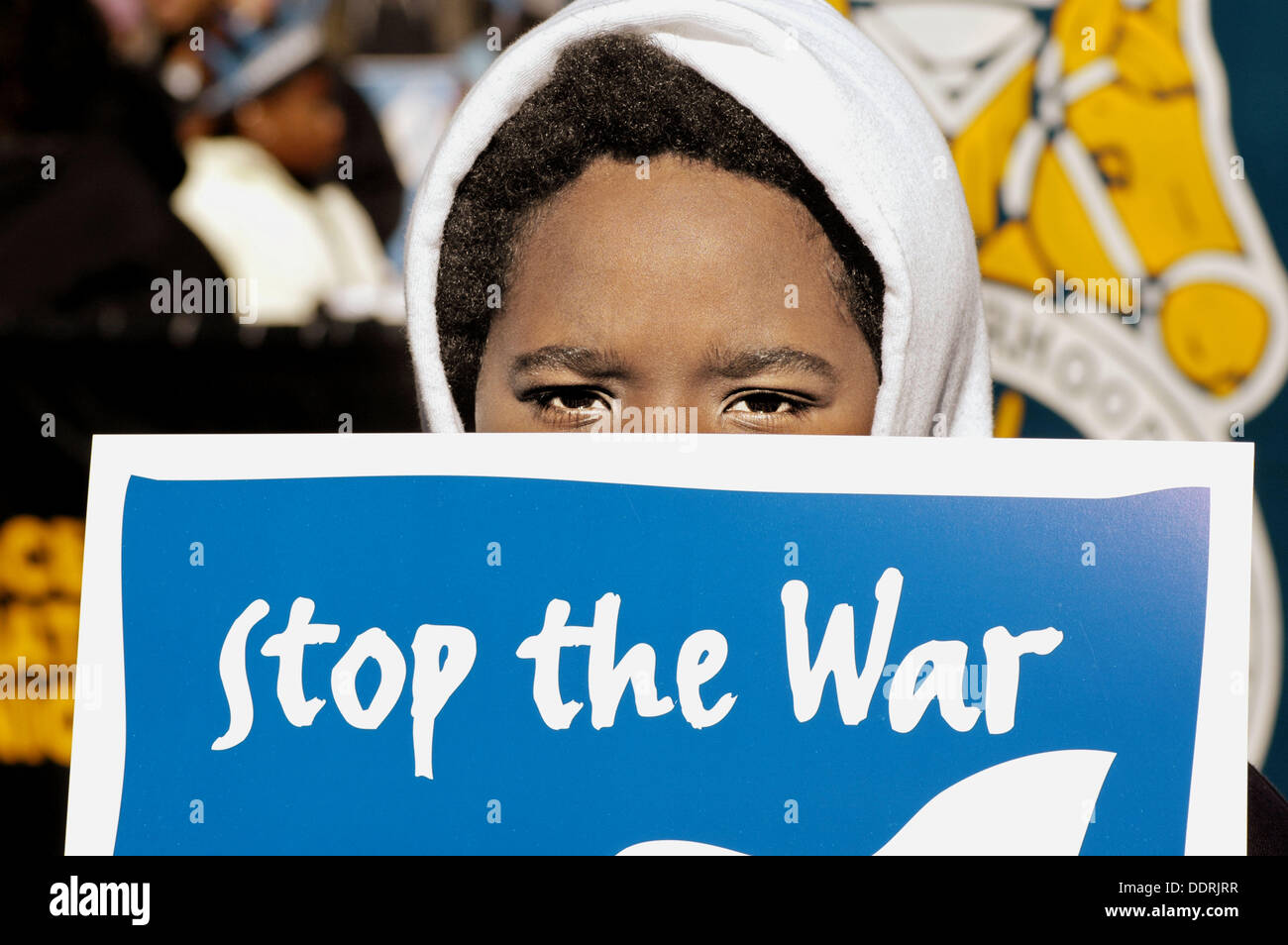 Anti gulf war protest hi-res stock photography and images - Alamy