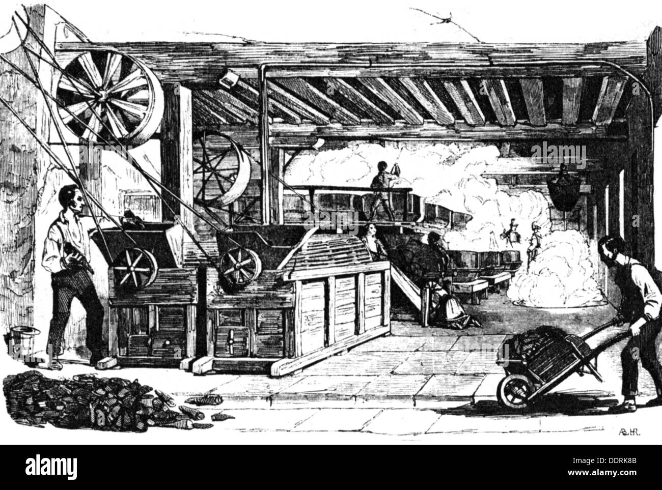 Sugar factory 19th century hi-res stock photography and images - Alamy