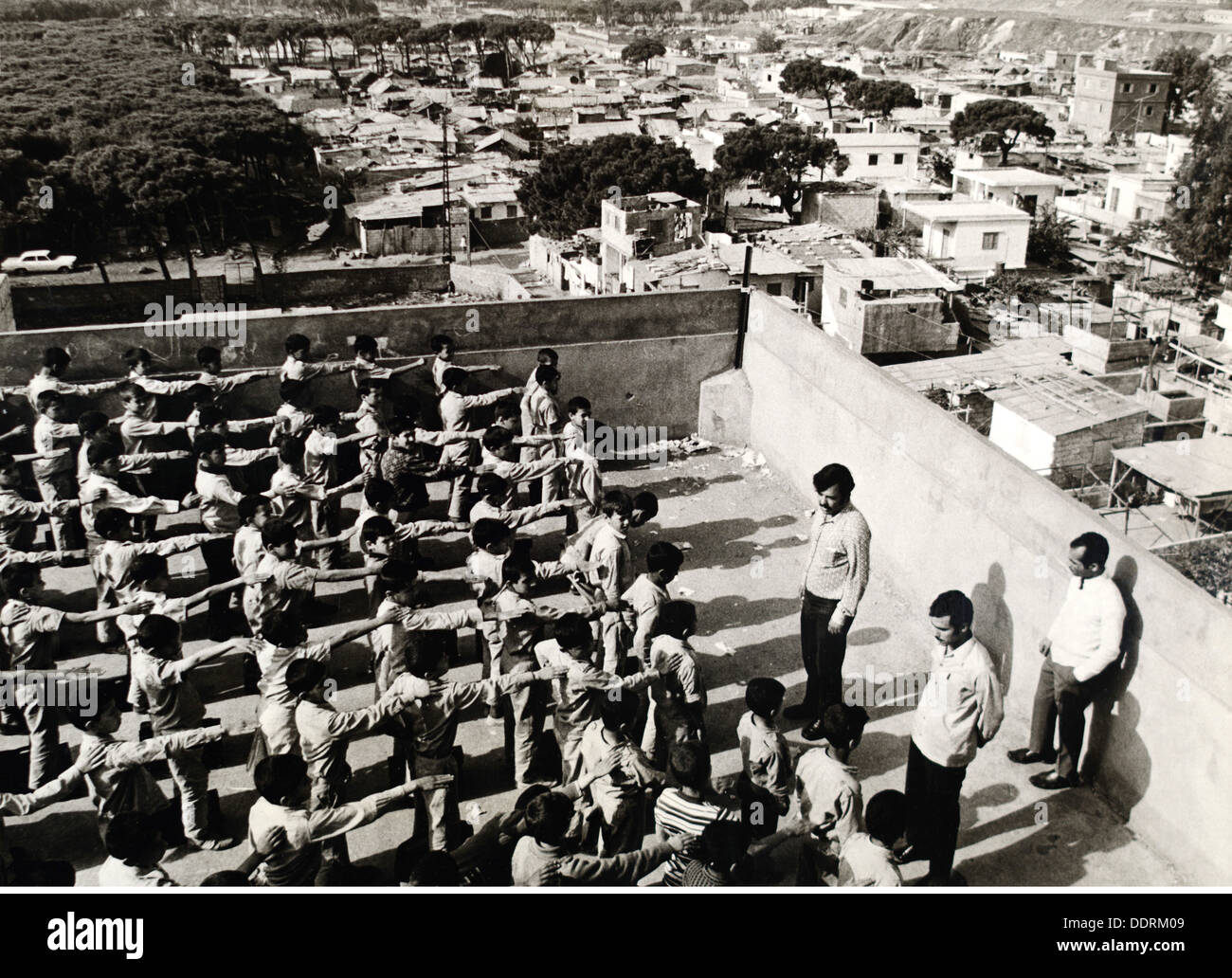 geography / travel, Lebanon, people, pupils of a Palestinian school in ...