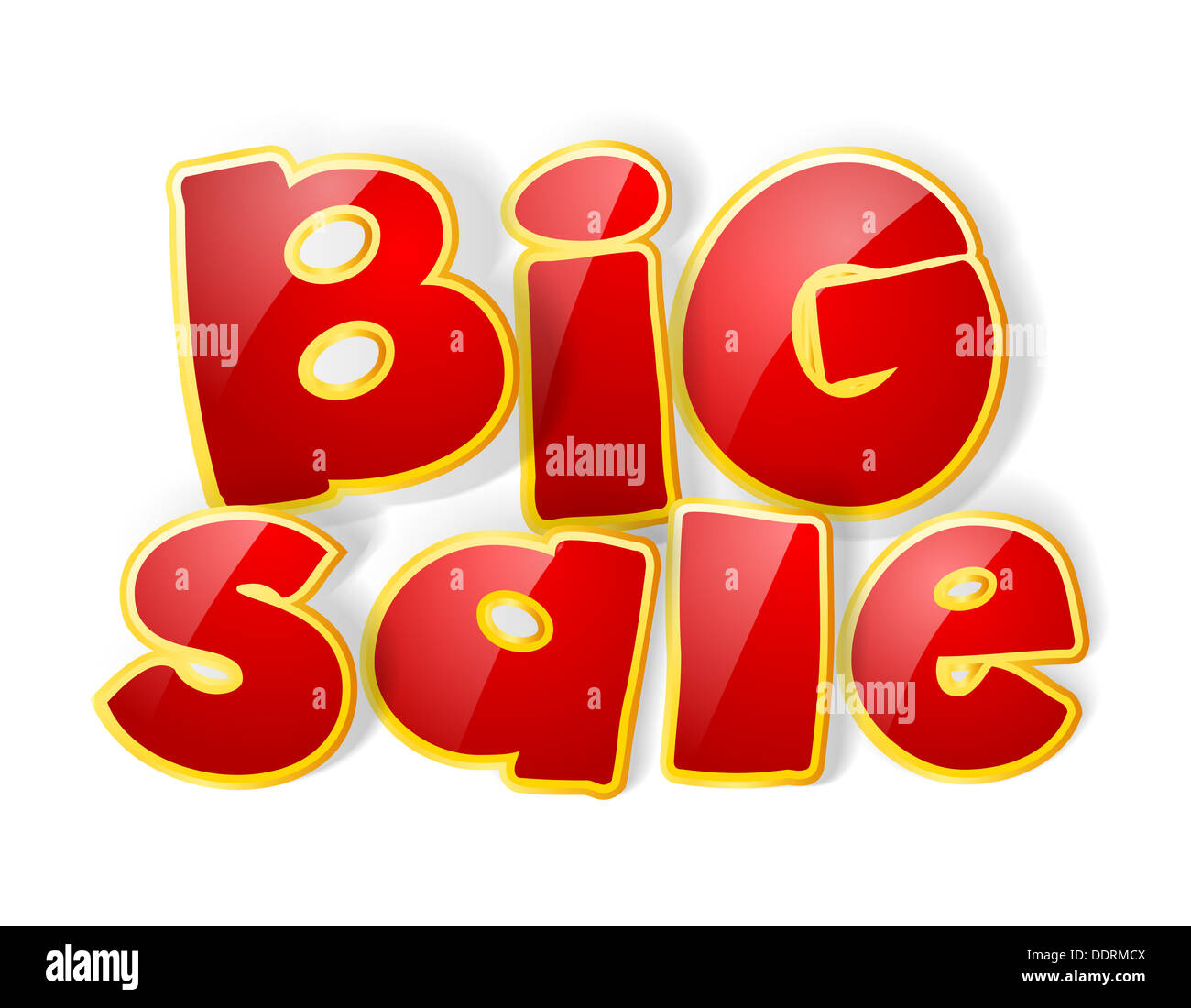 big sale sign Stock Photo - Alamy