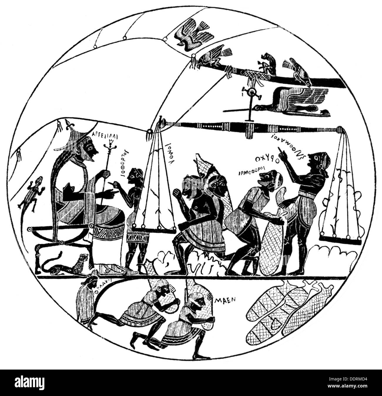 Wool weighing scales hi-res stock photography and images - Alamy