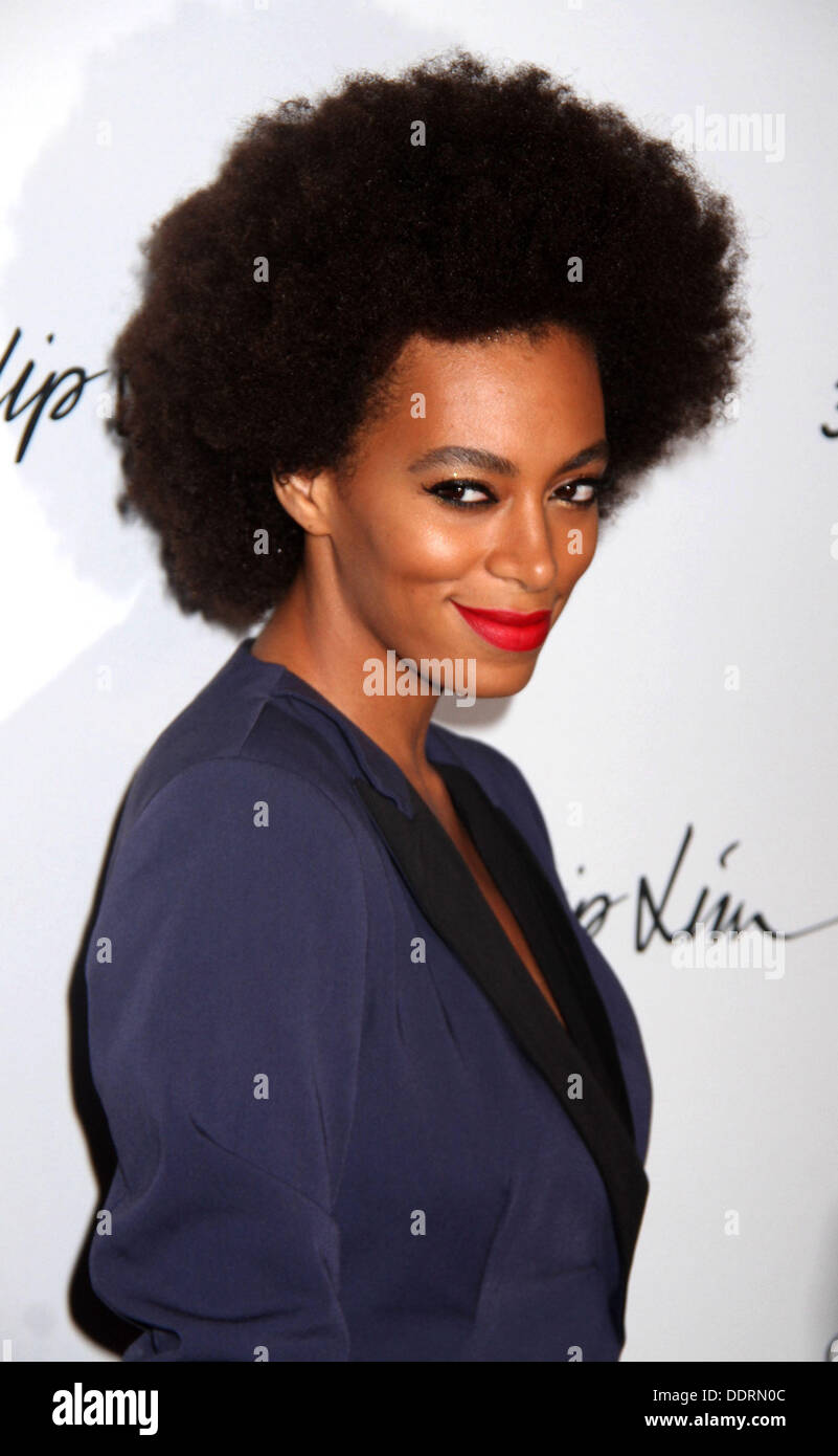 New York, New York, USA. 5th Sep, 2013. SOLANGE KNOWLES attends the 3.1 ...