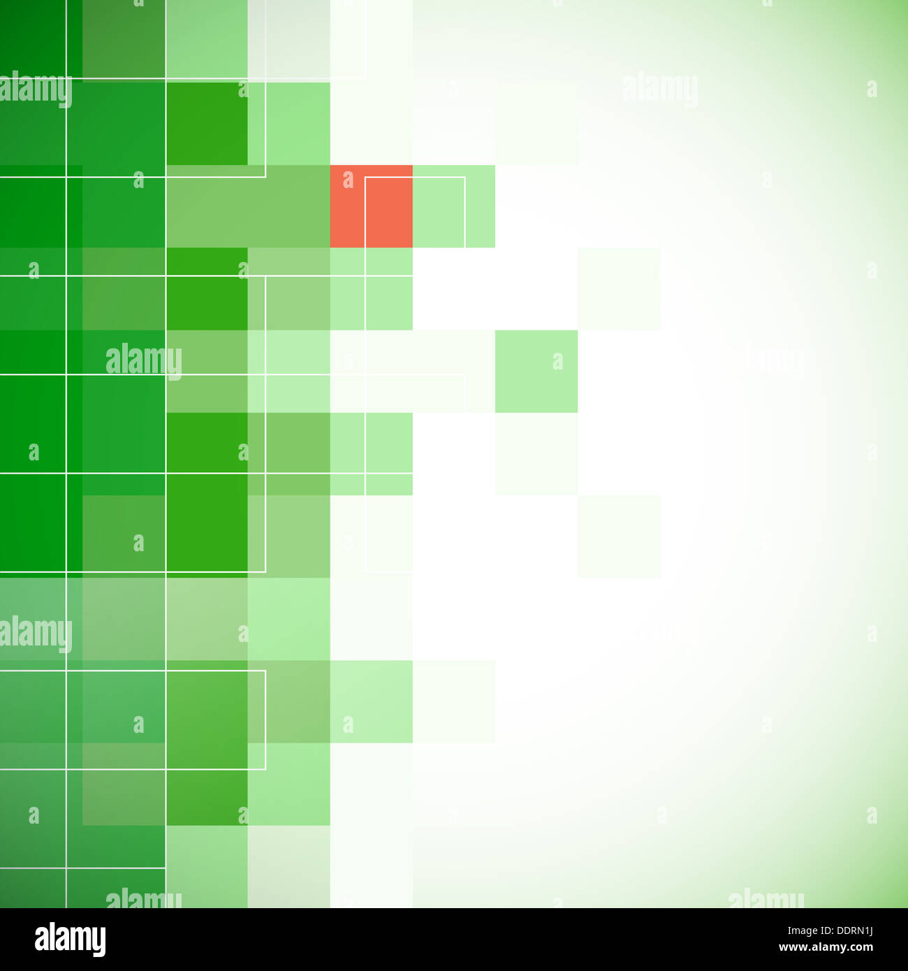 green background with mosaic effect Stock Photo - Alamy