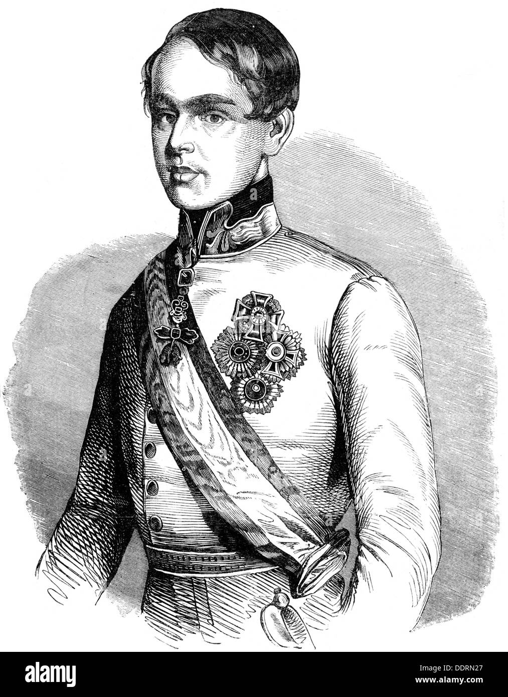 Emperor austria austrian king francis joseph i hi-res stock photography ...
