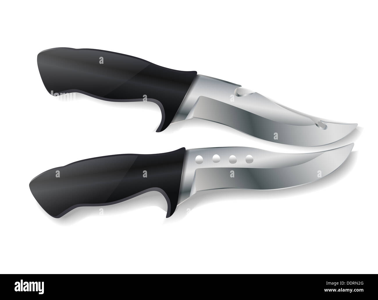 pair of knives Stock Photo - Alamy