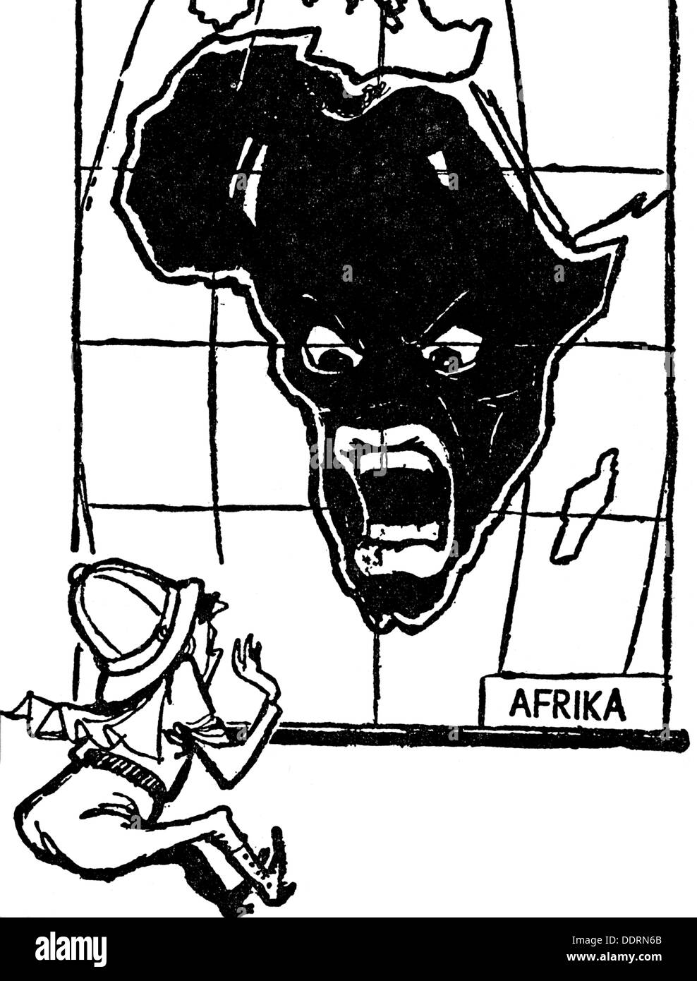 Colonialism Caricature High Resolution Stock Photography and Images - Alamy