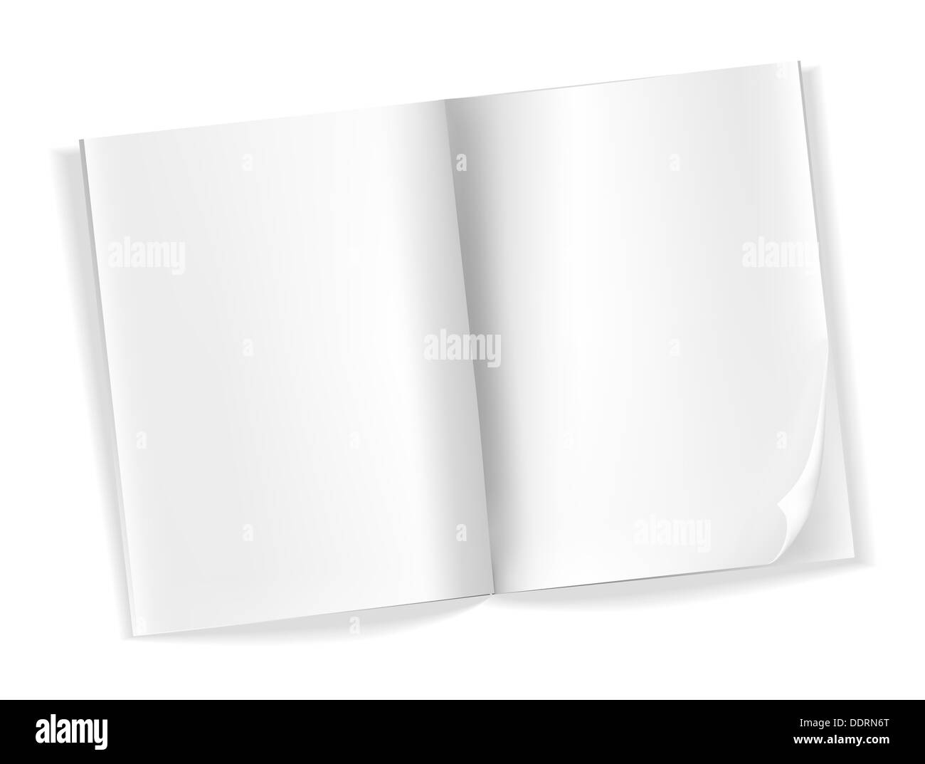 White magazine cover Cut Out Stock Images & Pictures - Alamy