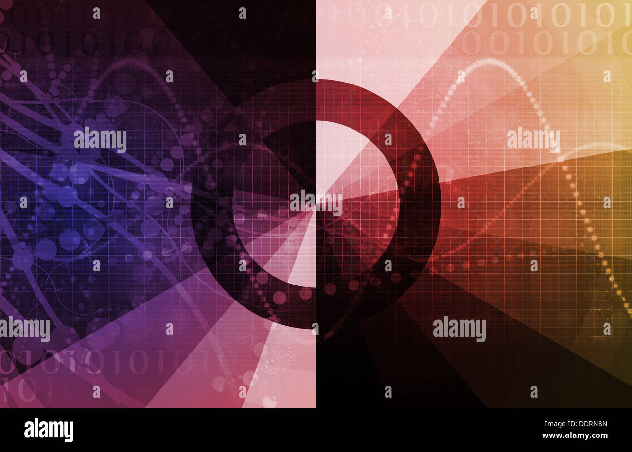 Systems Development with New Technology as Art Stock Photo - Alamy