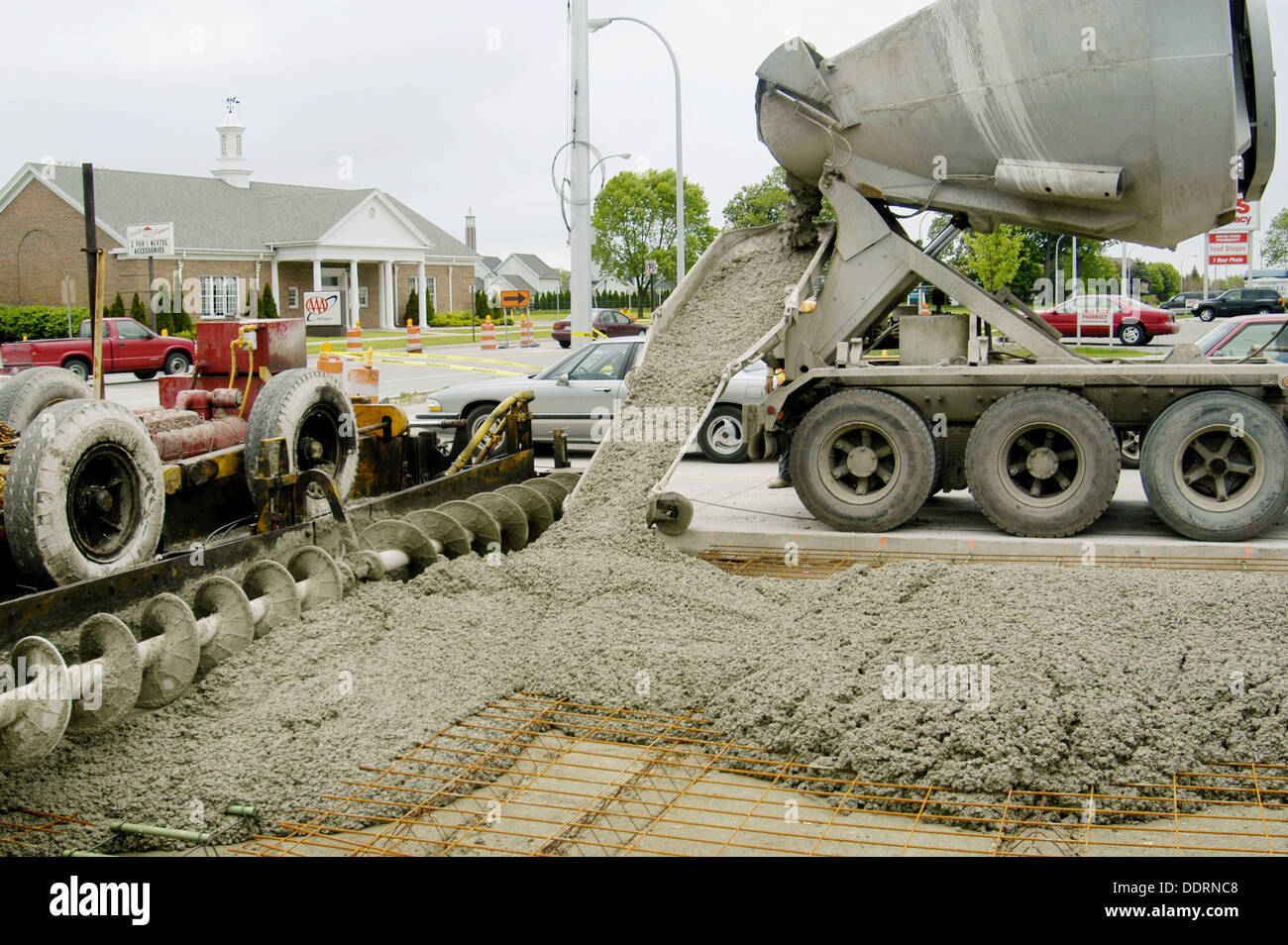 Cement Truck Unload