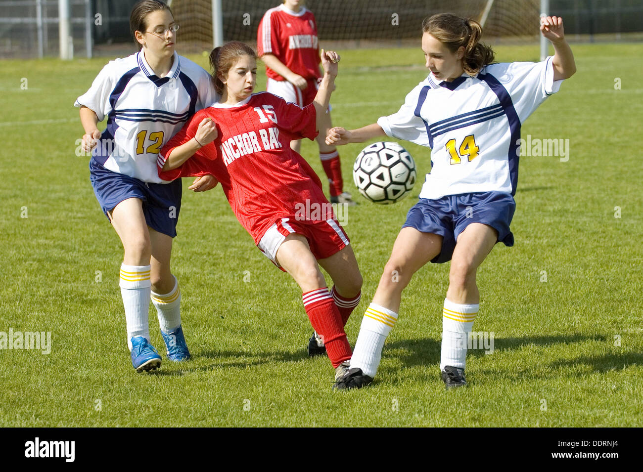 Female footbal school hi-res stock photography and images - Alamy