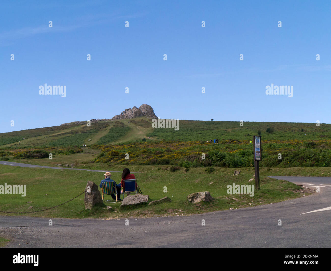 Haytor rock hi-res stock photography and images - Alamy