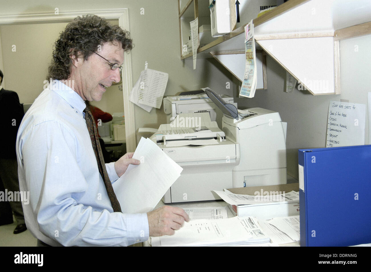 Sending Fax High Resolution Stock Photography and Images - Alamy