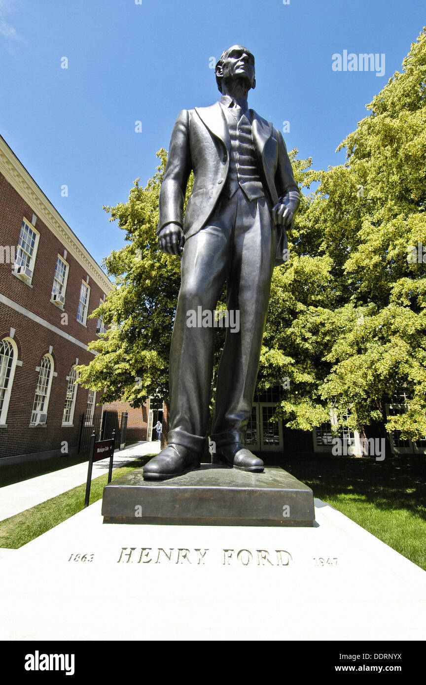 Statue Of Henry Ford High Resolution Stock Photography and Images - Alamy