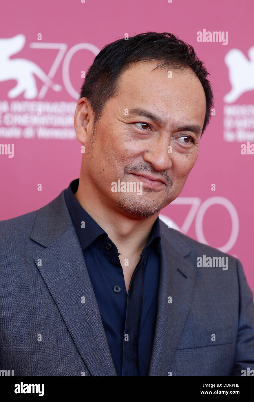KEN WATANABE UNFORGIVEN PHOTOCALL 70TH VENICE FILM FESTIVAL LIDO VENICE ...