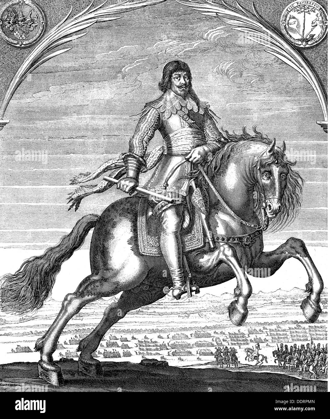 Bernard, 16.8.1604 - 18.7.1639, Duke of Saxe-Weimar, German general ...