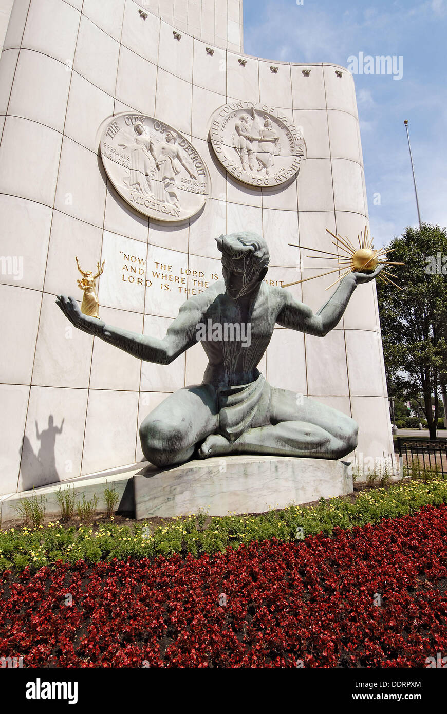 Detroit symbol hi-res stock photography and images - Alamy