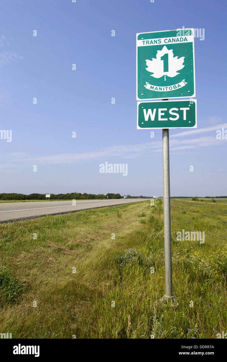 Manitoba highway 1 hi-res stock photography and images - Alamy