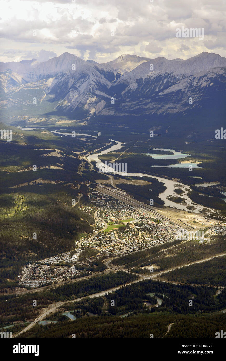 Jasper townsite hi-res stock photography and images - Alamy