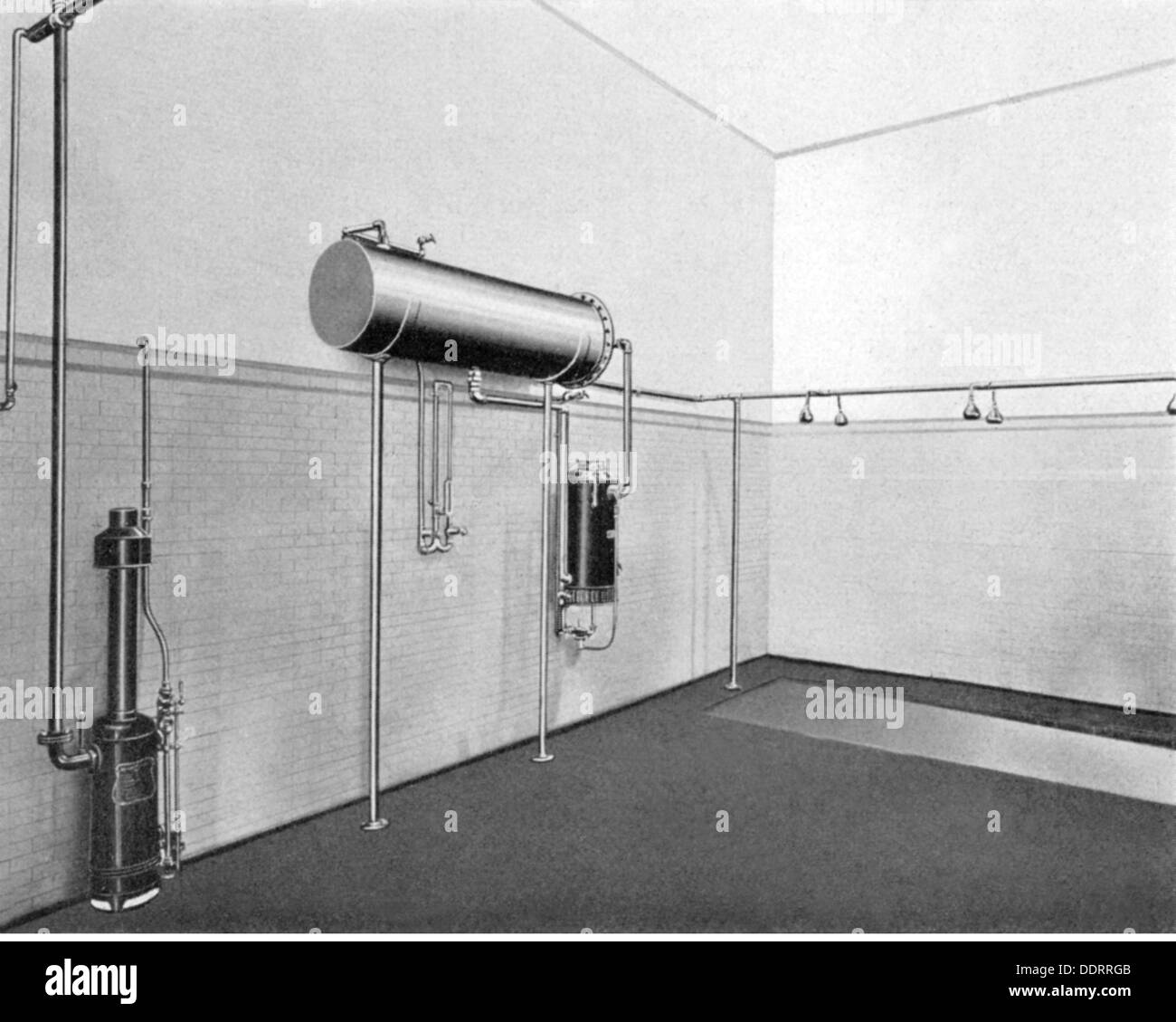 Communal shower High Resolution Stock Photography and Images - Alamy